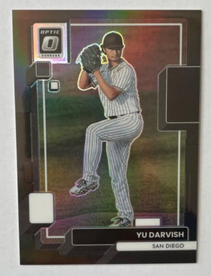 Yu Darvish 2022 Panini Donruss Optic BLACK PRIZM #148 San Diego Padres ...