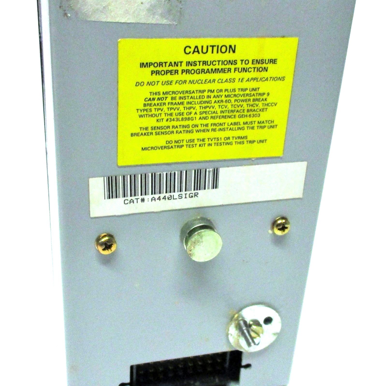 Micro Versa Trip Plus A440LSIGR 4000 A 4000 A Rating Plug RMS9C0708 ...