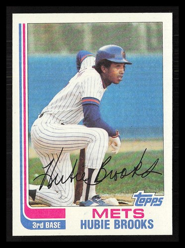 Hubie Brooks 1982 Topps #494 New York Mets | eBay