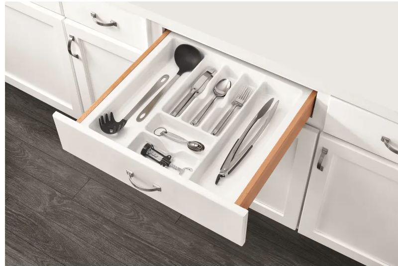 Rev-A-Shelf Gct-4w Cutlery Tray 21-7/8in W Gloss White, PartNo GCT-4W ...