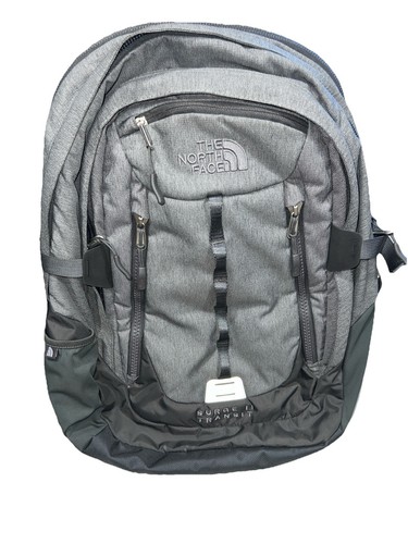 The North Face Surge II Transit Gray Backpack. | eBay