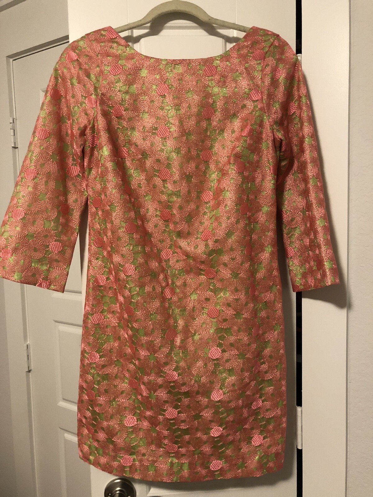 Lilly Pulitzer Mandy Pattern Hotty Pink Loopy Lilly Size 4 | eBay