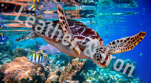 New Sea Turtle Design 3 Vinyl Checkbook Cover | eBay