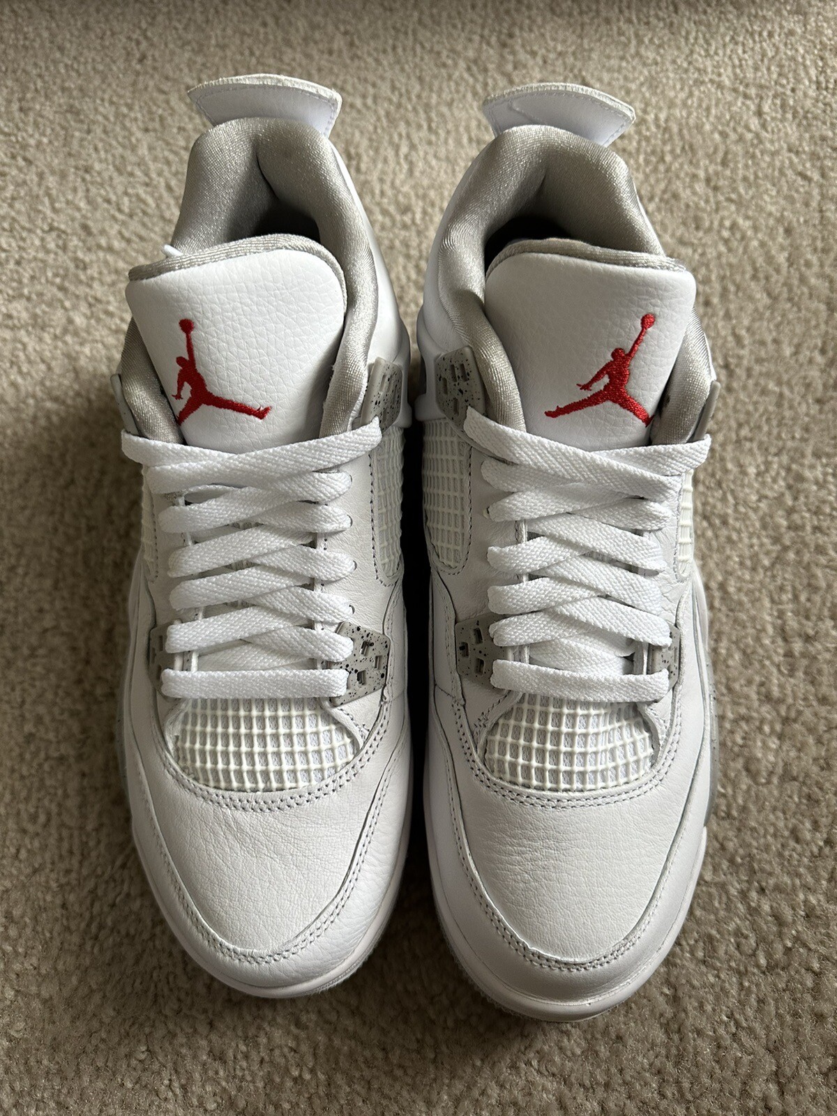 Nike Air Jordan 4 IV Retro White Oreo DJ4699-100 GS Sz 6Y / 7.5W DS ...