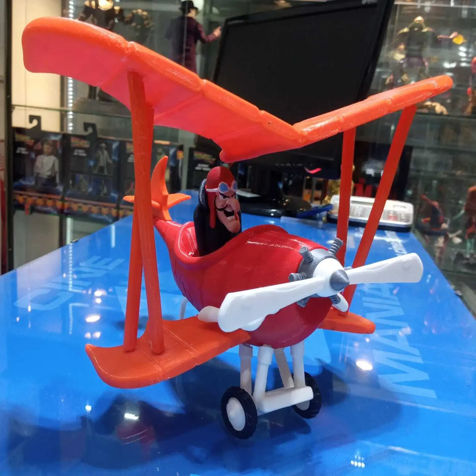 PLANE FLlYING MACHINES Wacky Races DICK DASTARDLY !CHRISTMAS GIFT | eBay