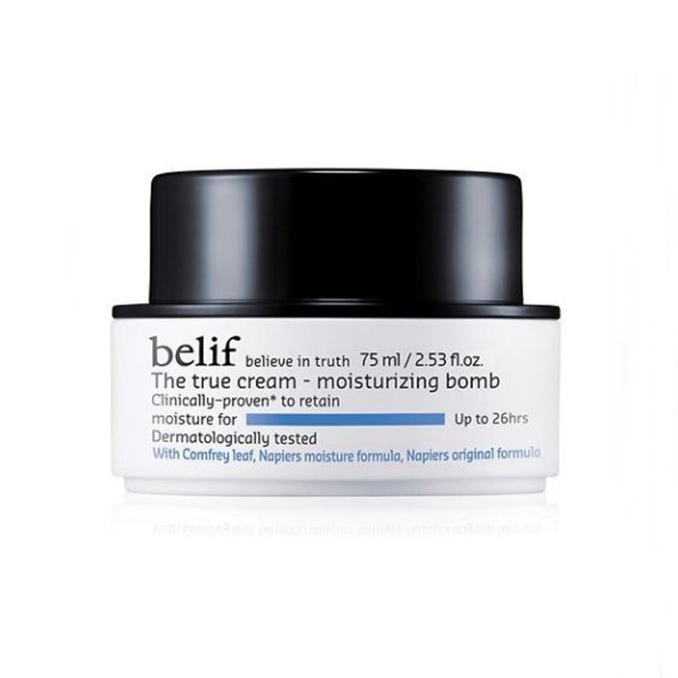Belif The true cream Moisturizing bomb 50ml / 75ml / 100ml Korea ...