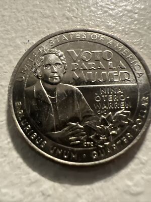 Voto Para La Mujer. Nina Otero Warren. Coin Quarter | eBay