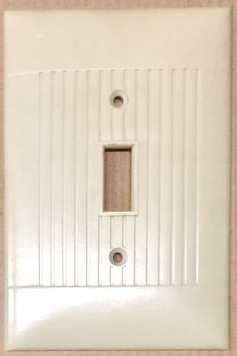 Vintage Ivory Sierra D1 Switch Wall Plate Cover | eBay