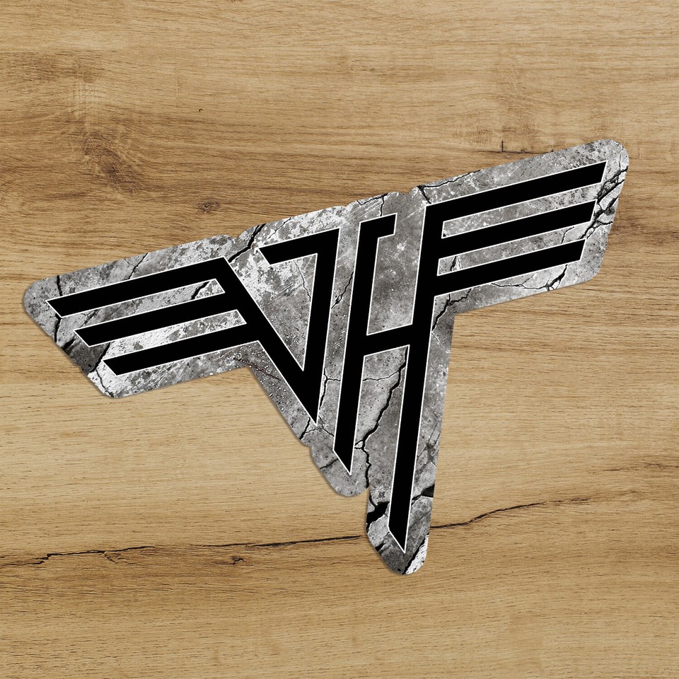 EVH tribute stone premium sticker Vinyl Decal 3 inches E51 | eBay