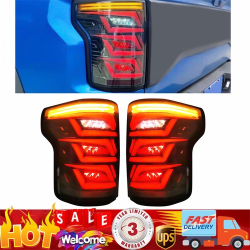 For Ford F150 2015-2019 Sequential Turn Signal Assembly LED Tail Lights ...