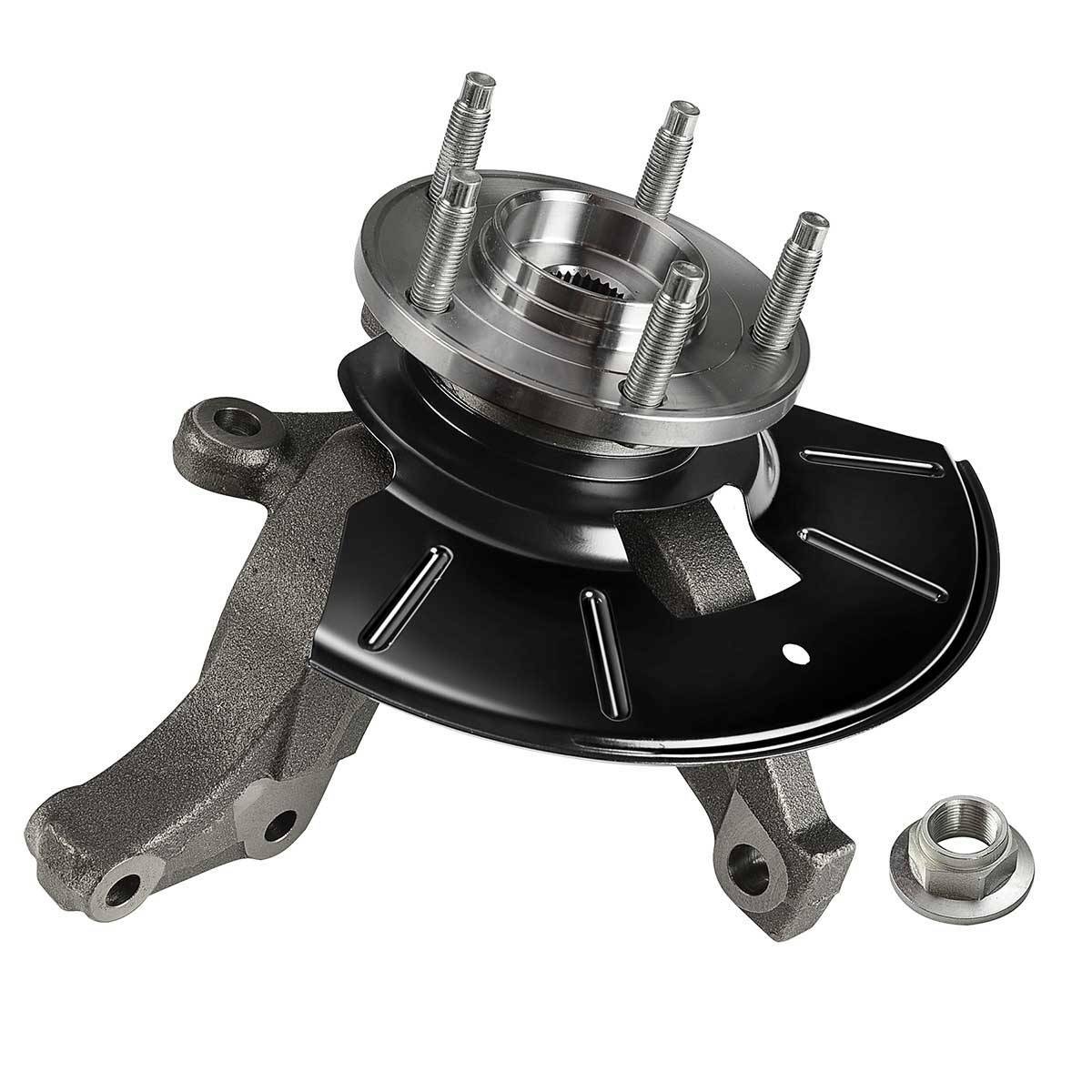 2Pcs Front LH & RH Steering Knuckle & Wheel Hub Bearing Assembly for ...