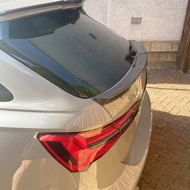 For Audi A6 Avant RS6 C8 19+ DRY CARBON FIBER Rear Trunk Middle Spoiler Wing Lip | eBay