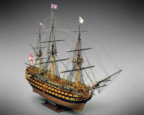 Mamoli H.M.S. Victory, 104 Gun First-Rate Vessel, 1765 1:90 MV27 ...
