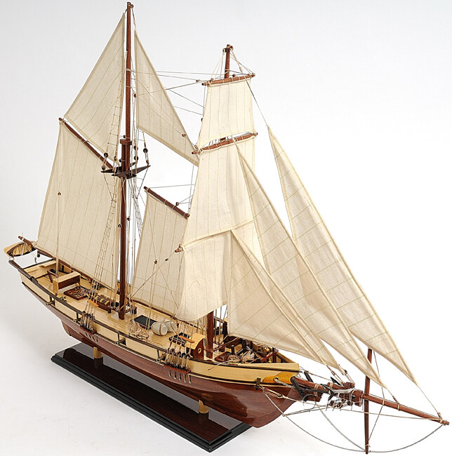 35 Inch Harvey wooden Ship Boat Model replica | eBay