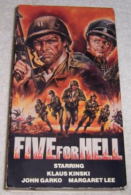 Five for Hell VHS Video Klaus Kinski John Garko Margaret Lee | eBay