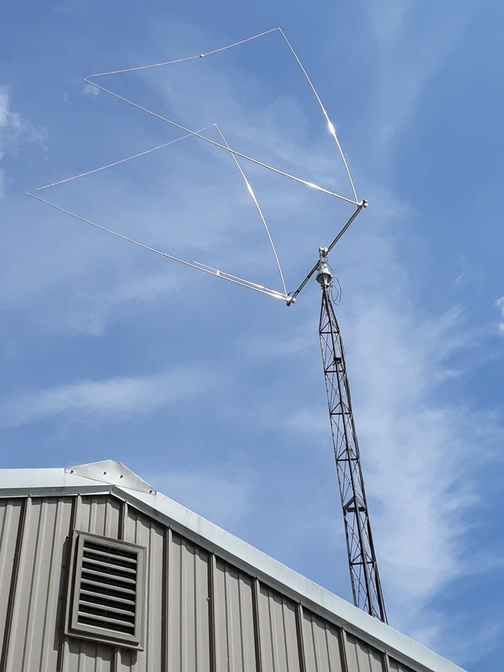 Smallest Beam Antenna - MaCo V-Quad - Dual Polarity - Multiply signals 14x !!! | eBay