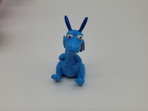 Stuffy the Blue Dragon PVC Hallie Beanbag Plush Disney Junior Doc ...