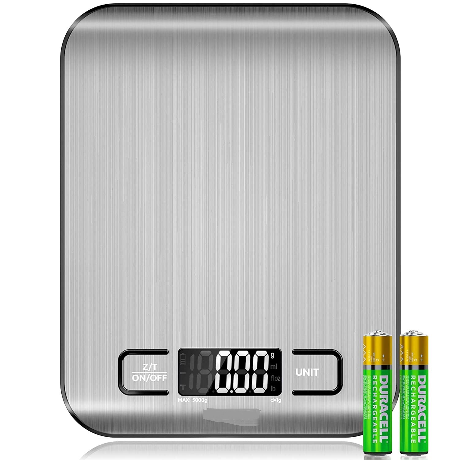 Digital Kitchen Food Diet Scale High Precision Stainless Steel 5 Units ...