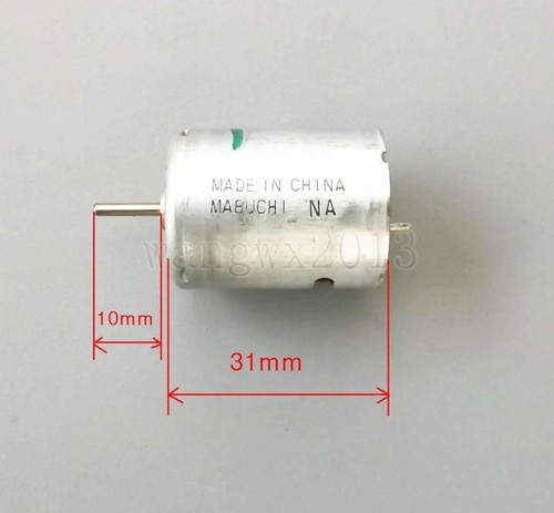 For MABUCHI 370 DC1.5-3V 3500-7000RPM Carbon Brush Toy DC Motor for DIY ...