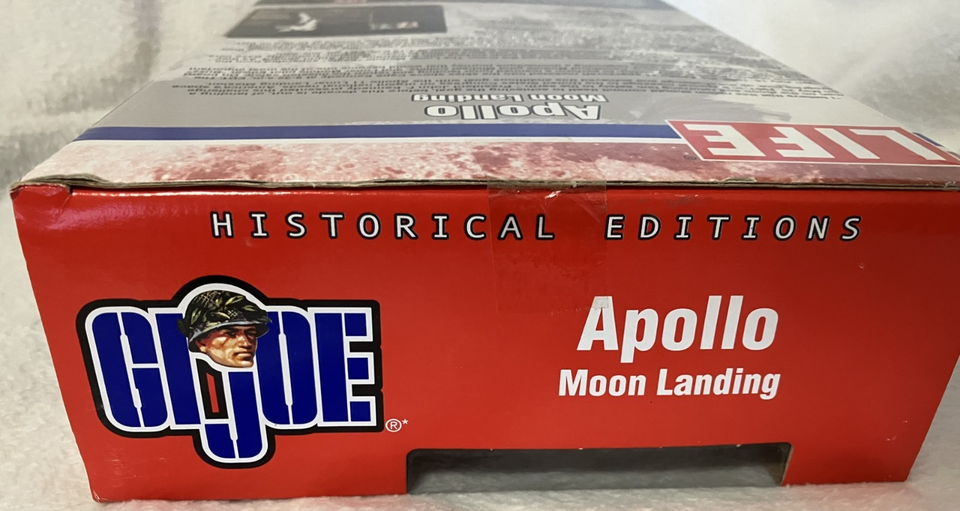 Vintage G I Joe Apollo Moon Landing Historical Edition Hasbro 2002 ...