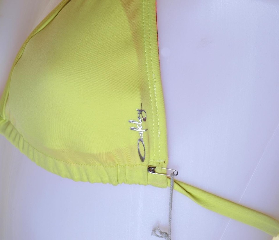 Bnwt Women's Oakley Shipshape Padded Bikini Top Swim Wear Medium 36" 37 ...