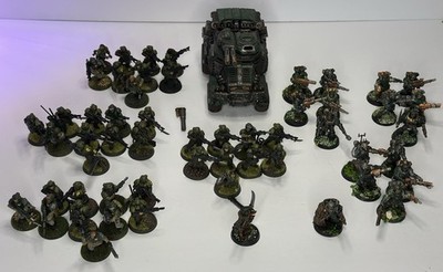 Commissar, Tempestus Commander, 3 Tempestus Scion Squads, Taurox Prime ...