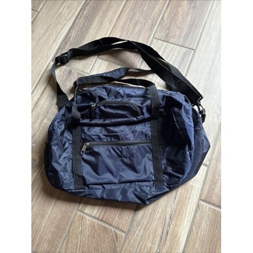 BOARDING BLUE CARRY-ON PERSONAL ITEM UNDER SEAT BAG, BLACK SHOULDER ...
