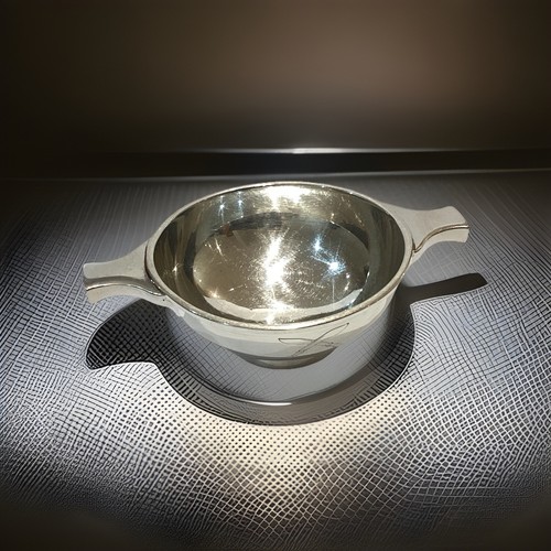 Scottish Silver Quaich Drinking Cup Hamilton & Inches Edinburgh 1955 ...