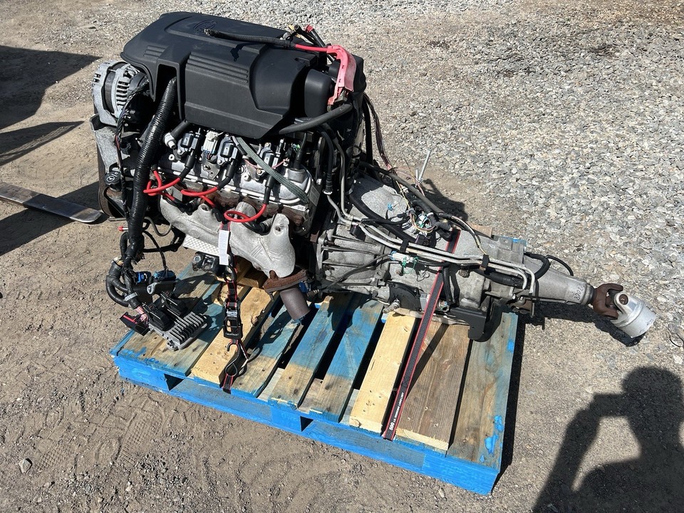 2009 SILVERADO 5.3 LMG VORTEC ENGINE & 2WD 4L60 TRANSMISSION LIFTOUT ...