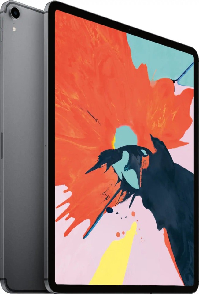 Apple iPad Pro 12.9" 3rd Gen (2018) Wi-Fi+Cellular - 1TB - Space Gray ...