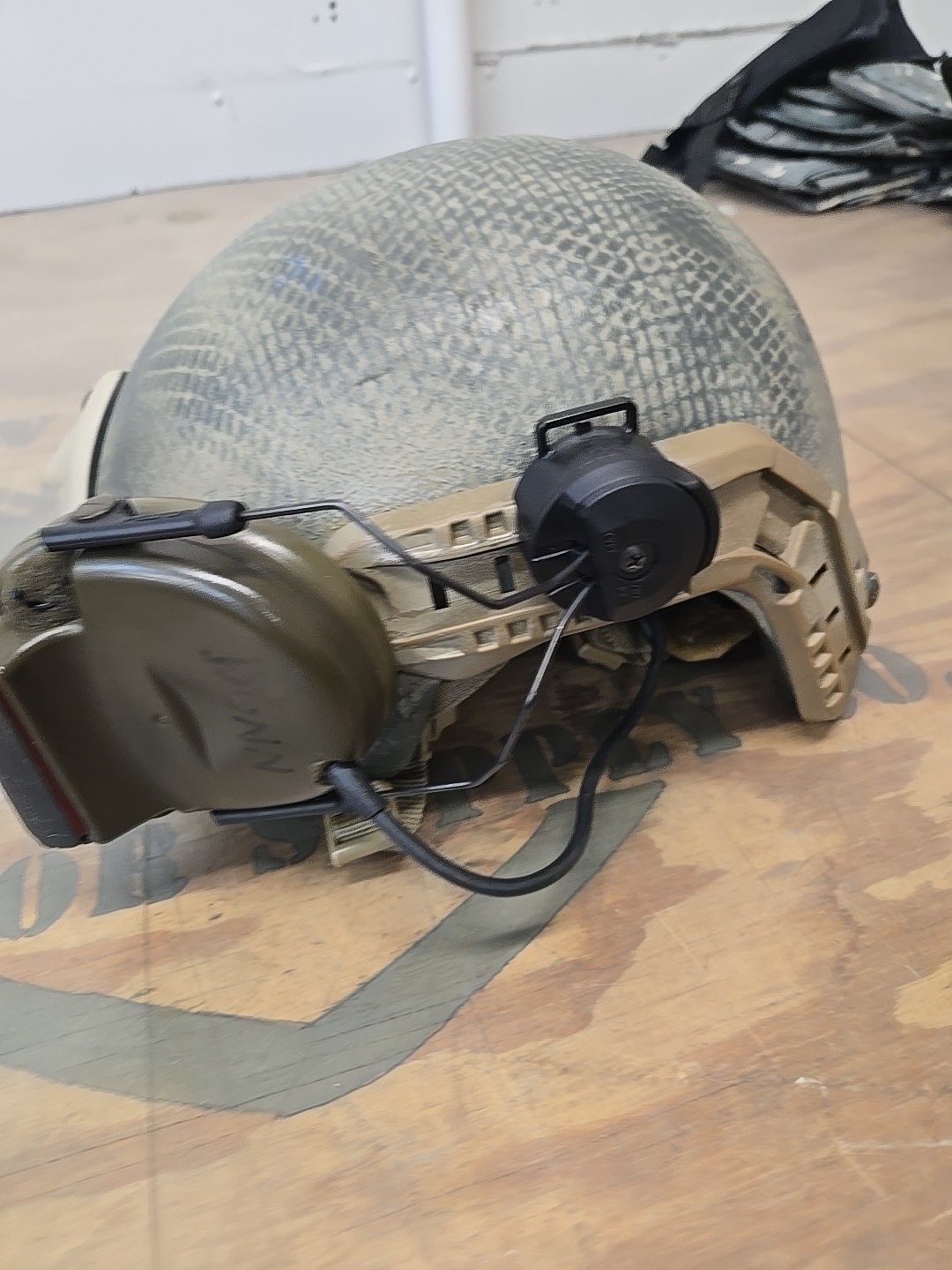 SOHAH DH-132B Ballistic CVC Combat Helmet Large with ARC Rails