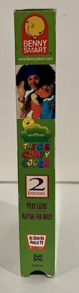 Big Comfy Couch, The - Picky Eaters/Naptime For Molly (VHS, 2000 ...