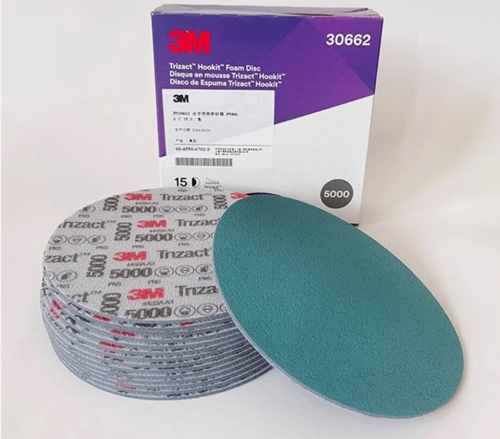 3M 30662 Trizact Hookit 6in. P5000 Grit Foam Disc Automotive | Size 6in ...