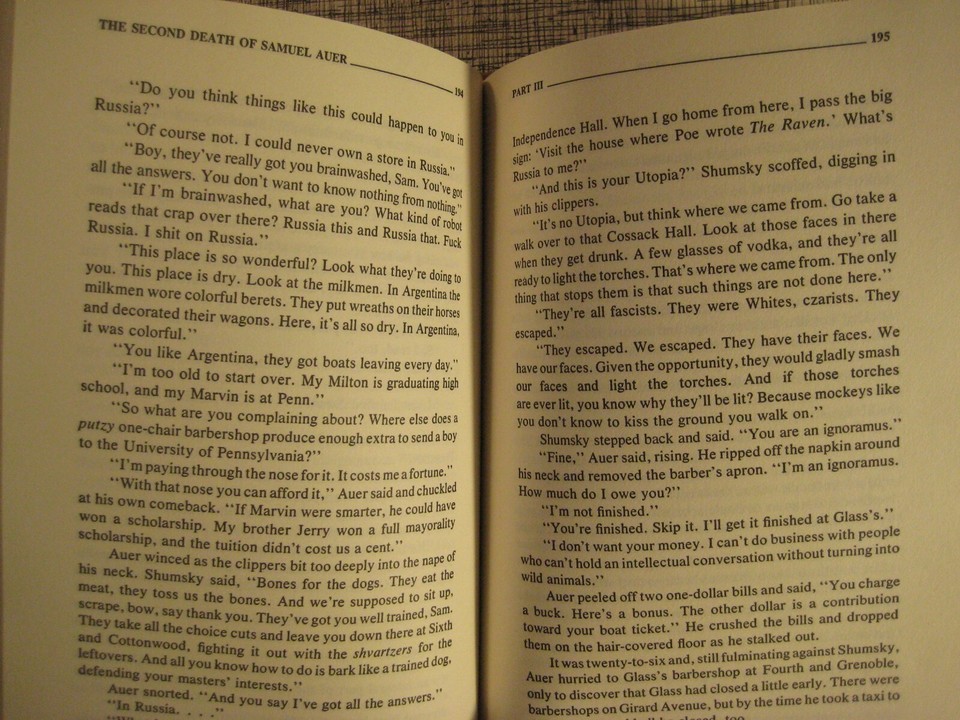 The Second Death of Samuel Auer 1979 Book by Bernard Packer ...