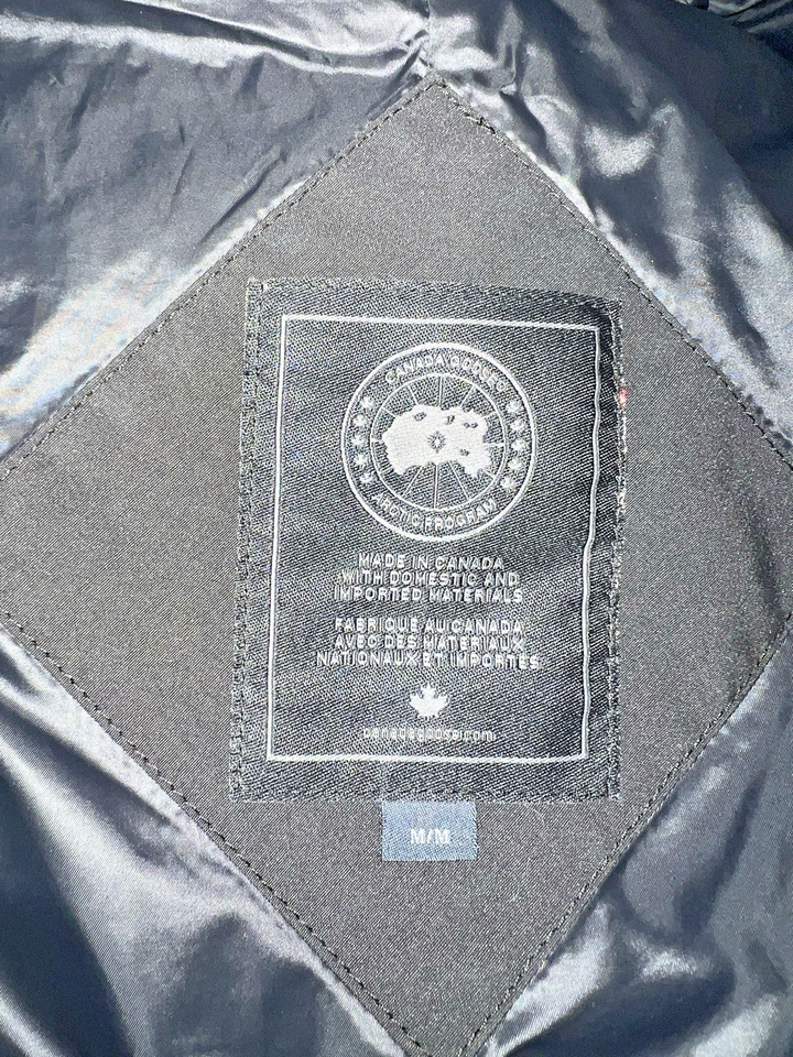 Canada Goose Men's Black Macmillan Parka Black Label Medium | eBay