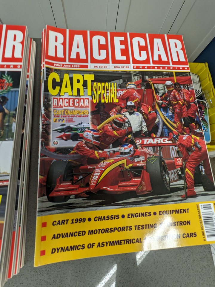 racecar engineering magazine set library 1992-1999 race car | eBay
