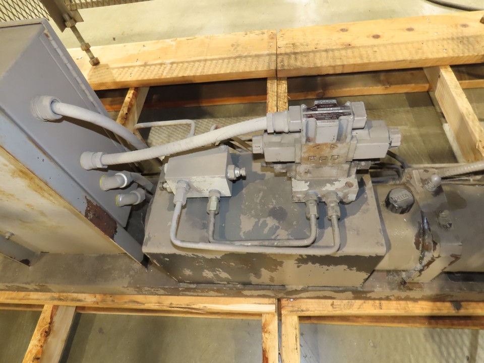 Allegheny Hydraulic Tote Tipper Paper Shredder Hopper Dump Feed ...