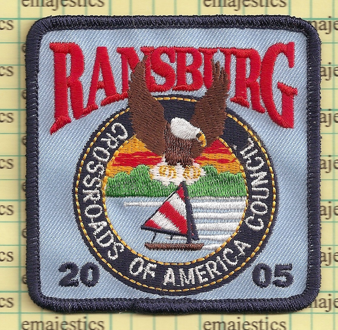 BSA CAMP RANSBURG 2005 RESERVATION CROSSROADS OF AMERICA COUNCIL PATCH ...