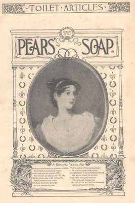 1895 advertisement PEARS' SOAP advertising AD with LADY | eBay