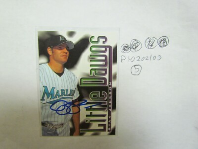 1998 Skybox Ryan Jackson Signed Baseball Card | eBay