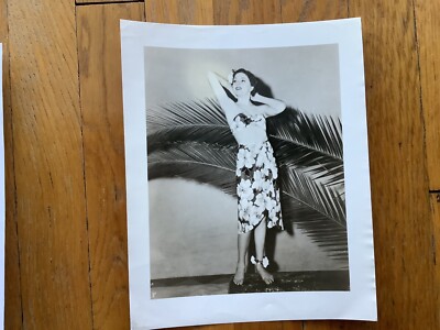 Vtg Promo Photo Actress Peggy Drake, The Tuttles of Tahiti (1942 ...