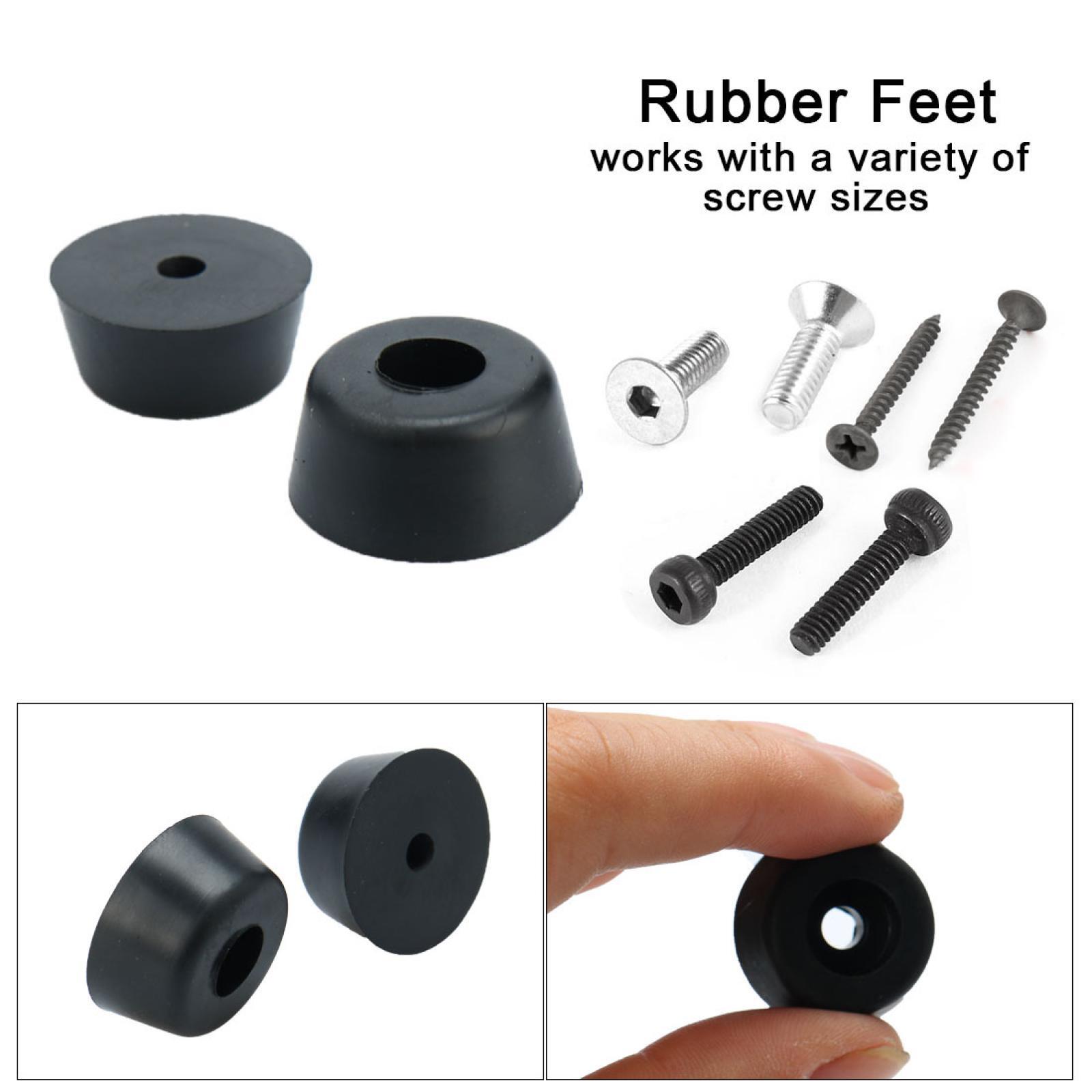 12pcs Rubber Feet Bumpers Amplifier Speaker Cabinet Leg Pads ...