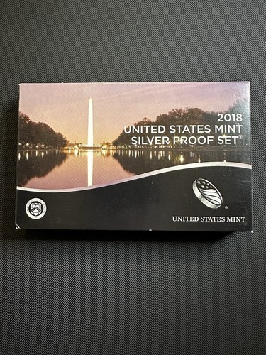 2018 US Mint Silver Proof Set W/Box And COA | eBay