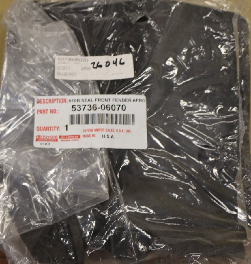 NEW OEM 18-23 TOYOTA CAMRY FRONT RIGHT APRON RADIATOR SPLASH SHIELD ...