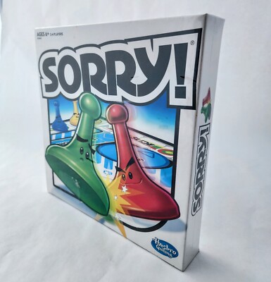 Sorry! Hasbro Boardgame Brand New Sealed Family Game Board 728662833292 ...