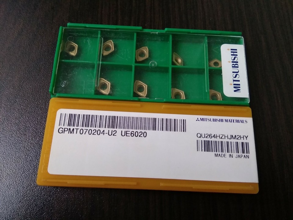 MITSUBISHI GPMT 070204-U2 UE6020 19 PCS Original carbide inserts | eBay