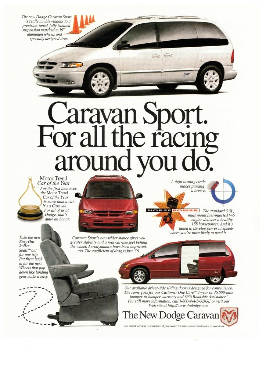 Race Car Dodge Caravan