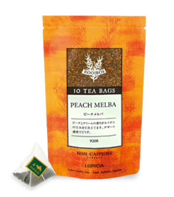 LUPICIA TBP9208 PEACH MELBA Pack of 10 tea bags Tea Leaf NEW | eBay