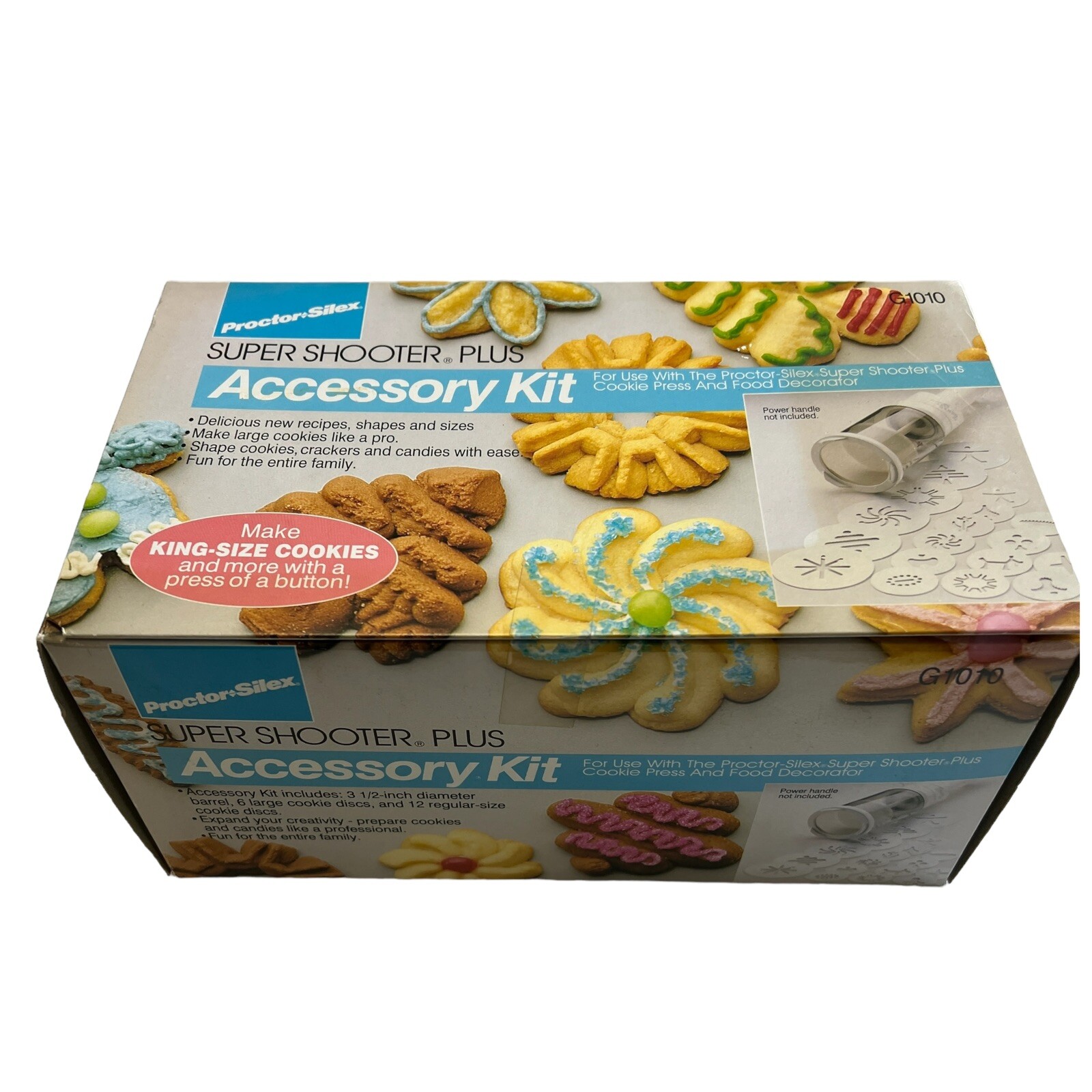 Proctor Silex Super Shooter Plus Accessory Kit Model G1010 King Size ...