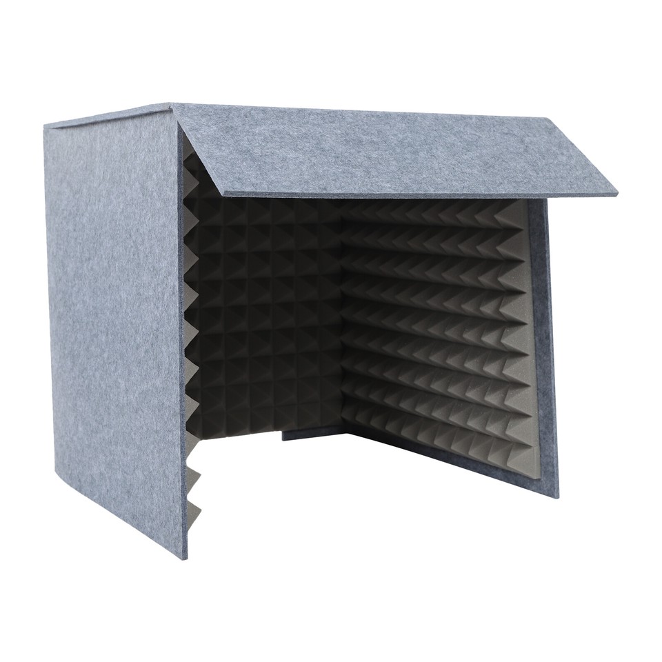 Desktop Soundproof Cover Portable Sound Recording Reflection Filter ...